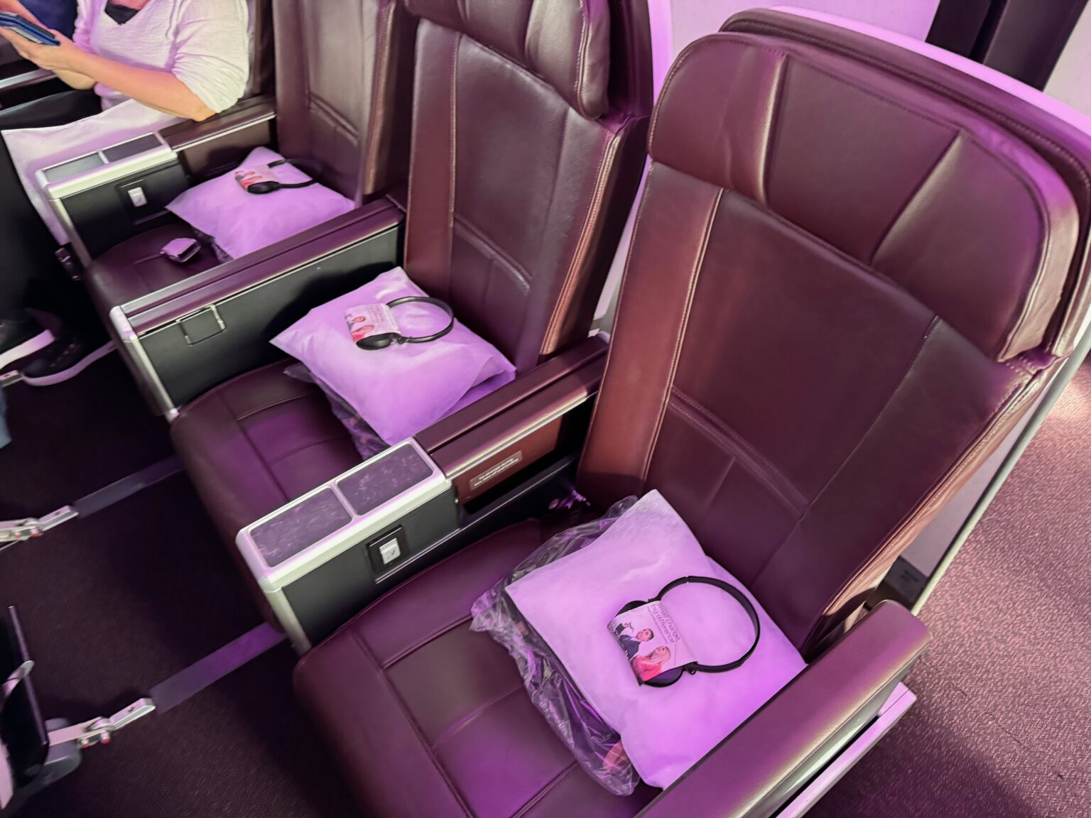 Premium Economy on Virgin Atlantic's A350-1000 from London to Atlanta ...